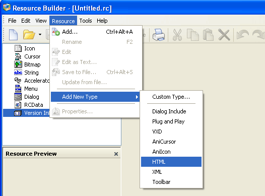 Using Html Resources To Create User Interface For Your Applications